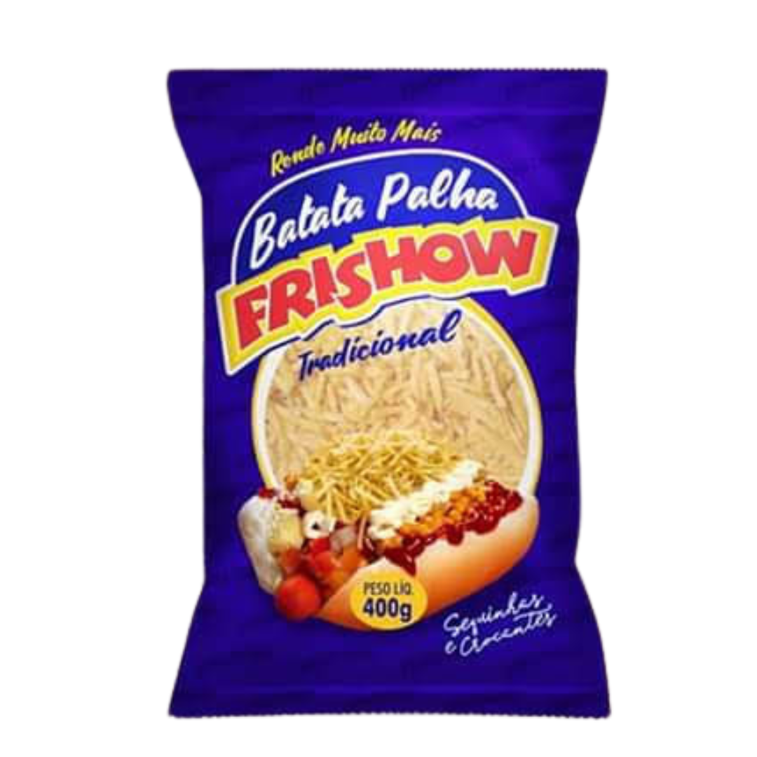 BATATA PALHA FRISHOW AZUL 400 GRS – HS Maia Distribuidora